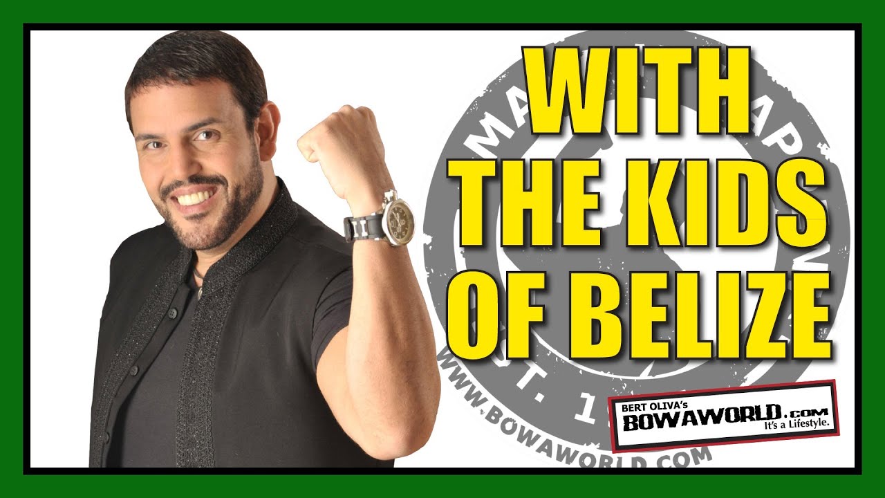 BW: BERT OLIVA WITH THE KIDS OF BELIZE - YouTube