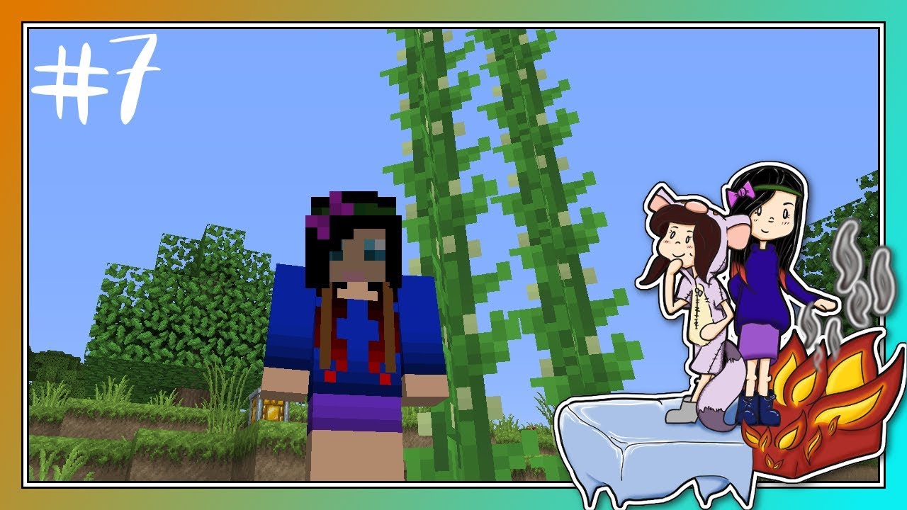 GROWING OUR MAGIC BEANS! -7- MINECRAFT ICE & FIRE - YouTube