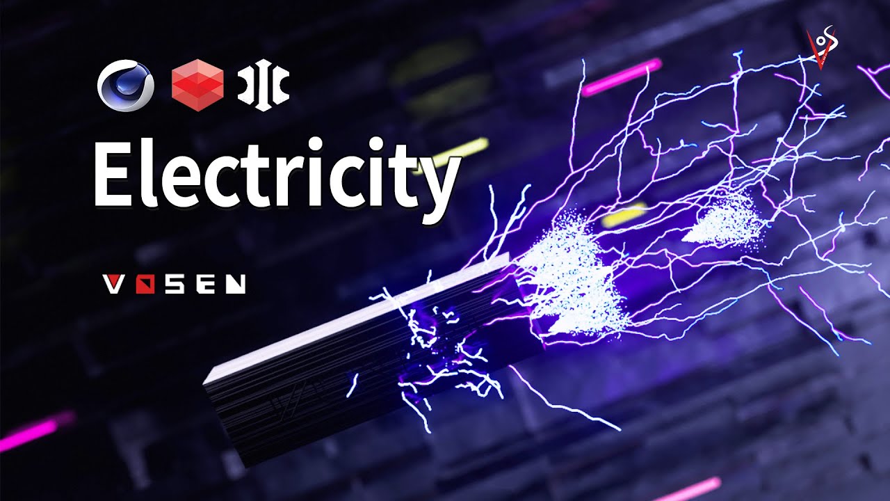 Electric bricks in Cinema 4D - YouTube