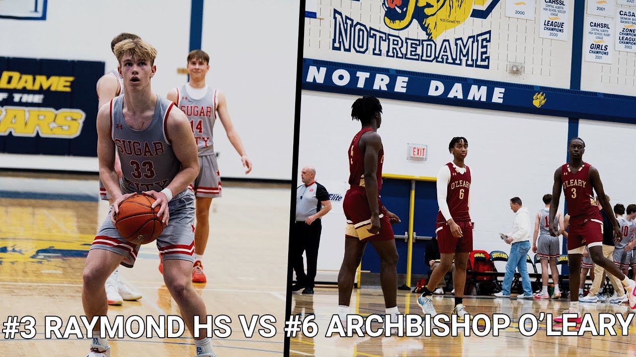 #3 Ranked Raymond Comets 🆚 #6 Ranked O'Leary Spartans and TJ Wal in the ...
