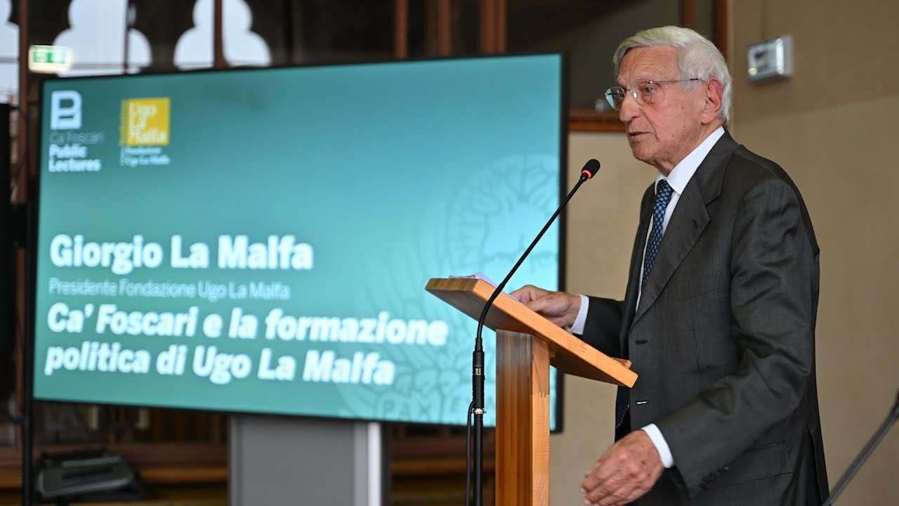 Giorgio La Malfa - Ca’ Foscari e la formazione politica di Ugo La Malfa ...