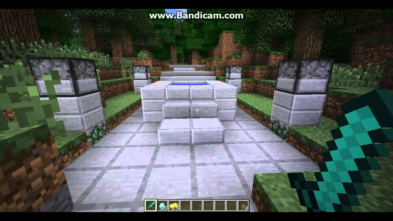 Обзор карты The temple of Notch. MInecraft - YouTube