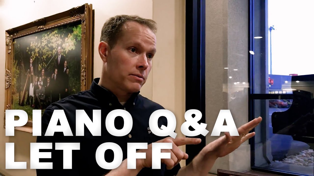 Piano Q&A: What is the Purpose of Let Off? - YouTube
