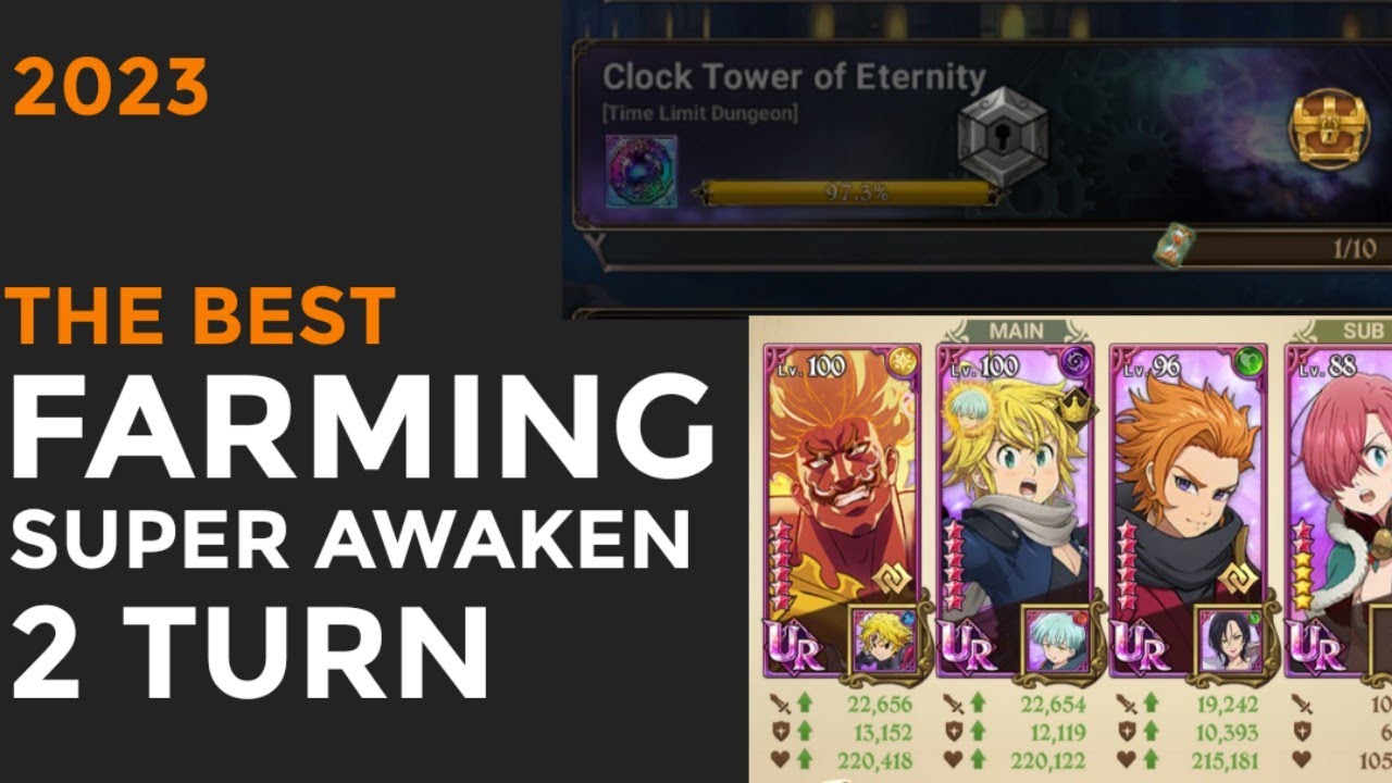 THE BEST FARMING SUPER AWAKEN COIN EZ PZ 7DS GRAND CROSS | 2023 - YouTube