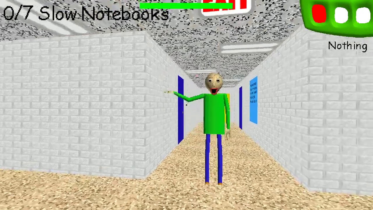 Baldi's Basic super slow Edition - YouTube