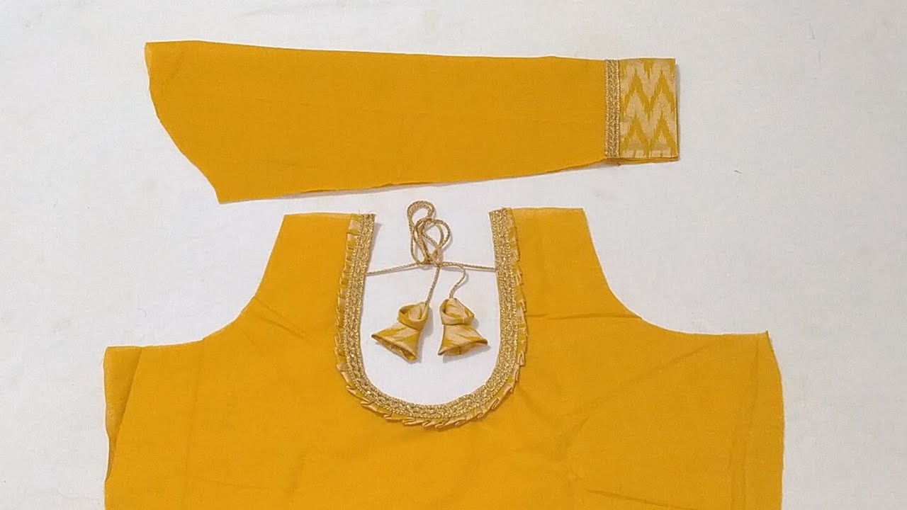 kurti back neck design and slaves design || kurti design back side ...