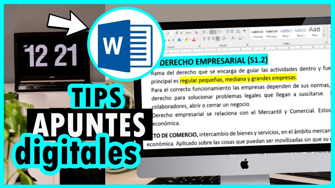 TIPS PARA TUS APUNTES DIGITALES - ¿CÓMO TOMAR APUNTES EN CLASES ONLINE ...
