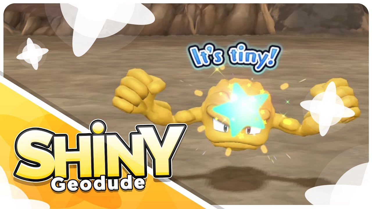 [Live] Let's Go Shiny Geodude! - YouTube
