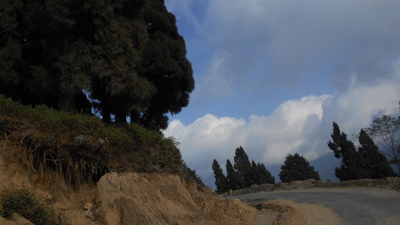 Jhandi to Kagey via Lava and Pedong Lingsey Jhusing Sevok Bridge Teesta ...
