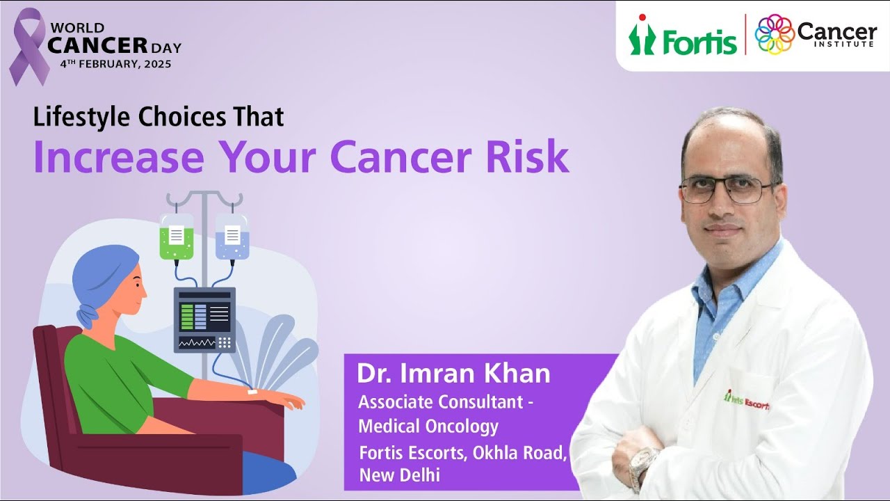 Dr. Imran Khan on lifestyle choices & cancer risk this World Cancer Day ...