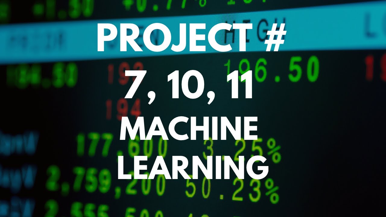 Lehigh Master in Financial Engineering (Project 7,10,11) Machine Learning 6/23/23 - YouTube