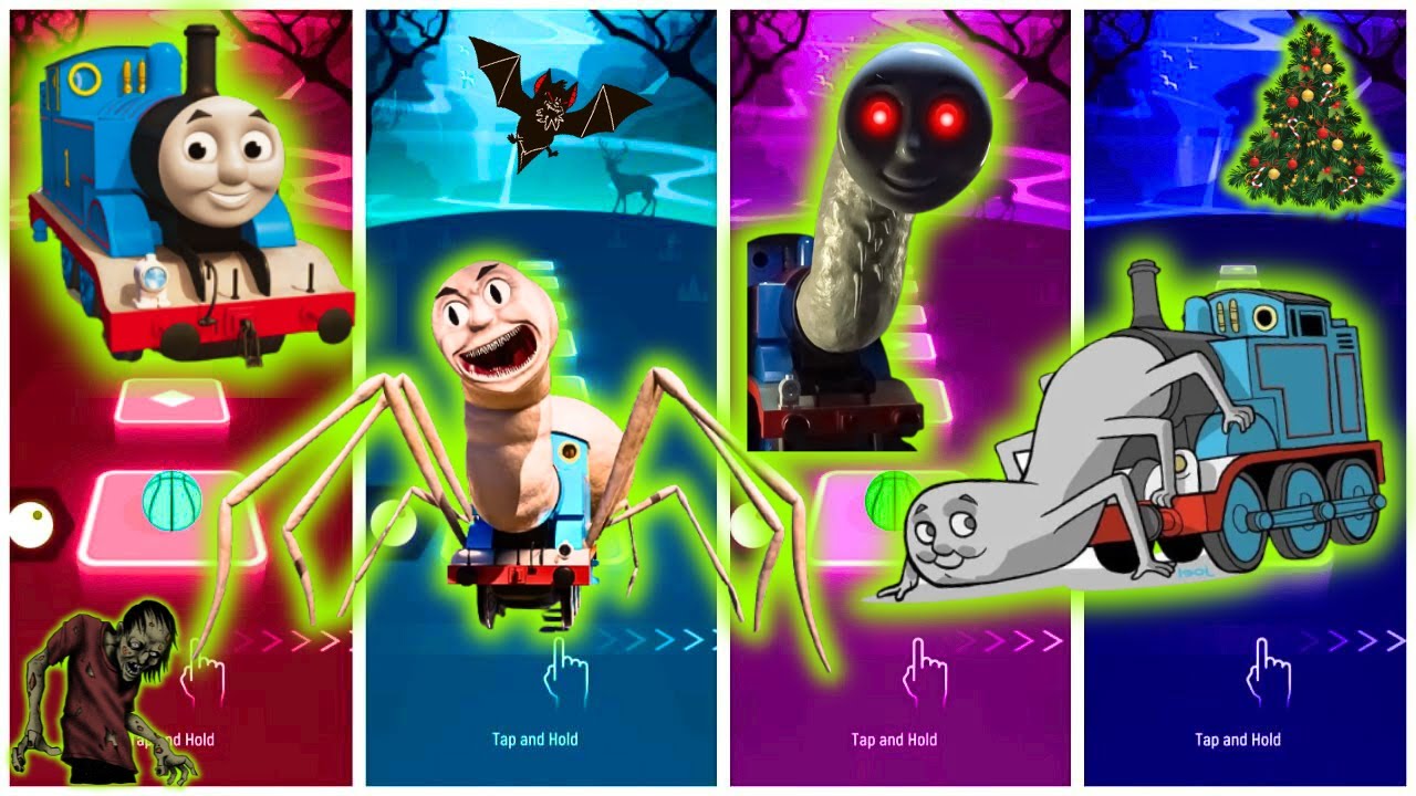 Thomas The Train 🆚 Spider Thomas 🆚 Evil Thomas 🆚 Spider Thomas Cartoon ...