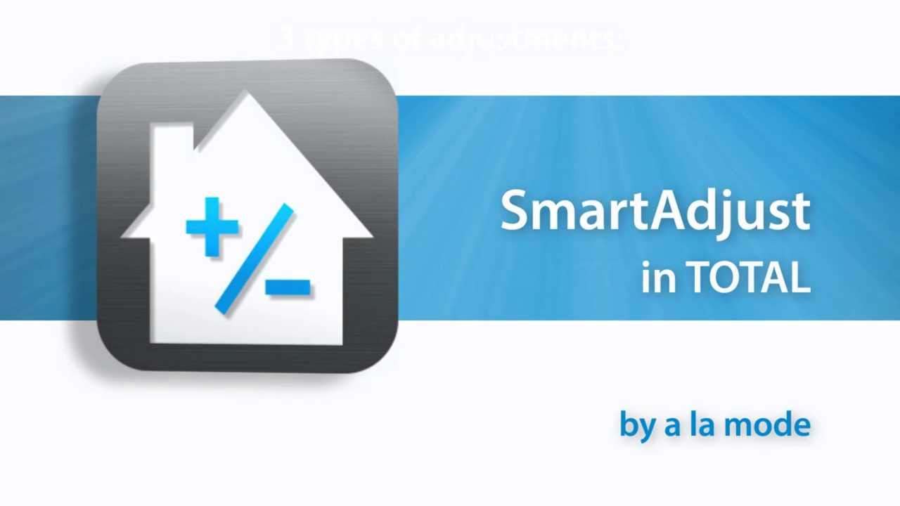 SmartAdjust in TOTAL: Overview - YouTube