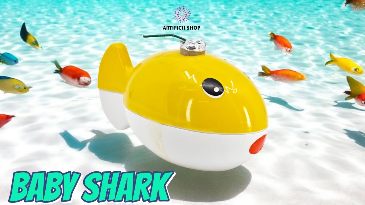 ARTIFICII SHOP VULCAN BABY SHARK - YouTube