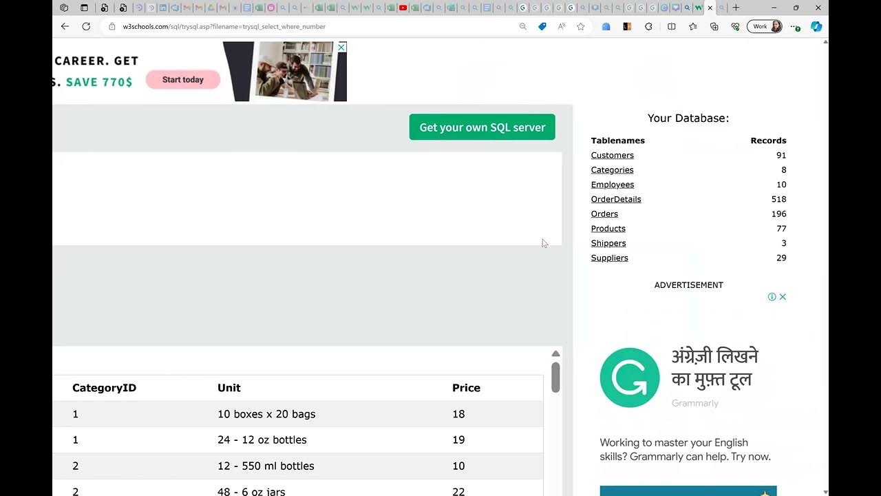 SQL Session 2 | Where, Order By, And, OR | Muskan -TheDataNaari | Microsof - YouTube