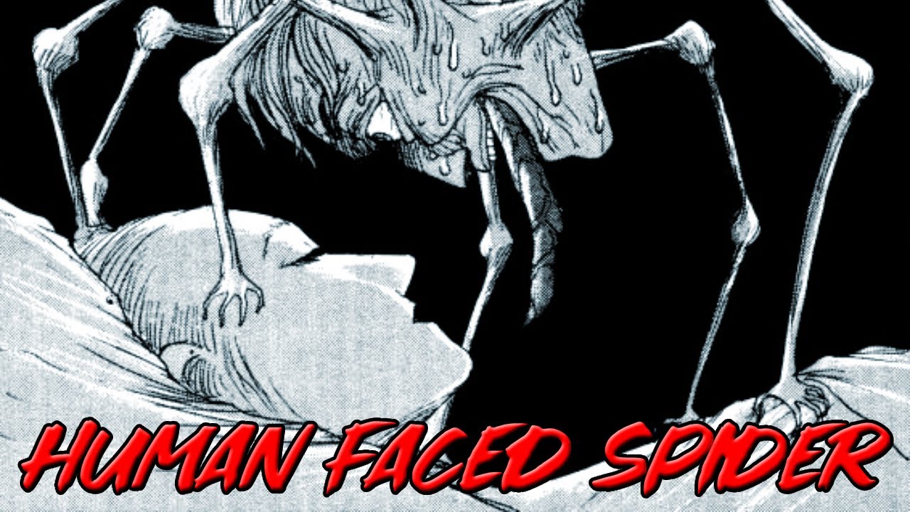 "Human Faced Spider" Animated Horror Manga Story Dub and Narration ...
