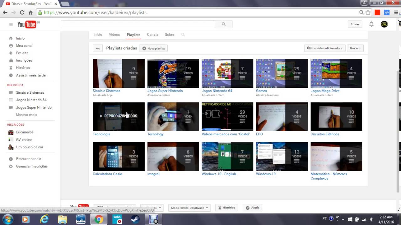 Introdução ao Canal Dicas e Resoluções - YouTube
