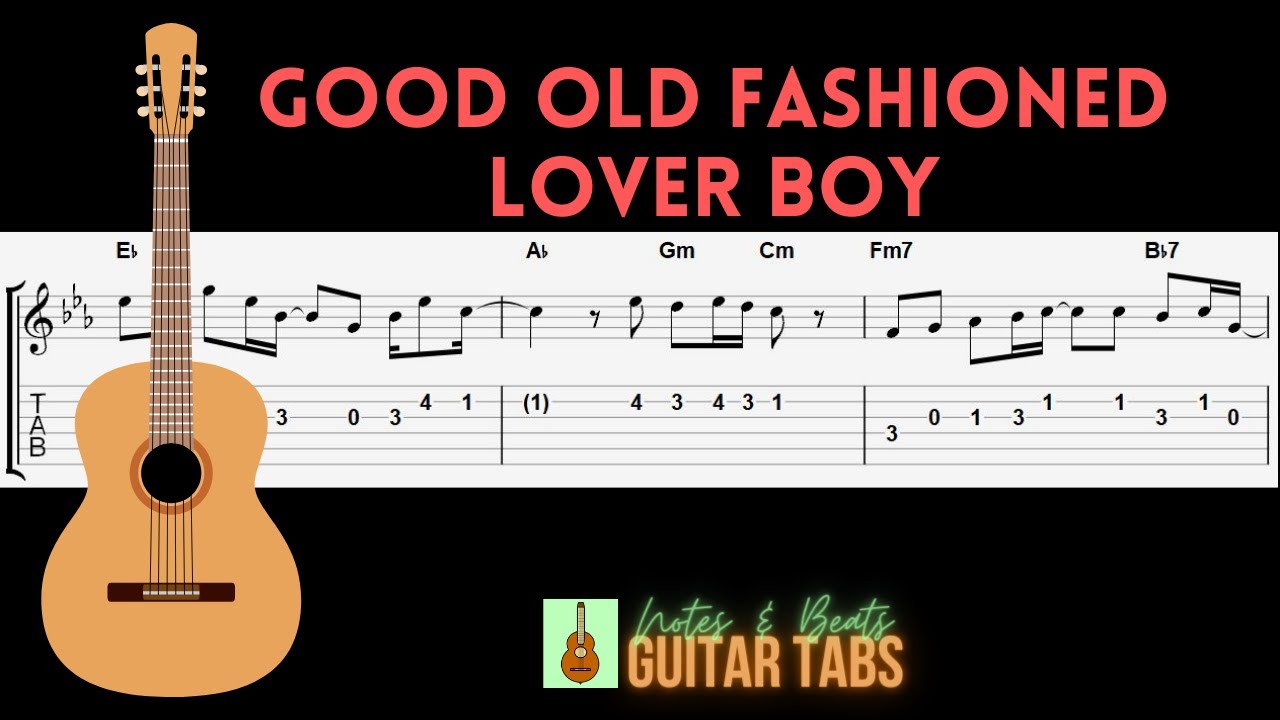 How to Play: Queen- Good Old Fashioned Lover Boy || Easy Guitar Tab ...