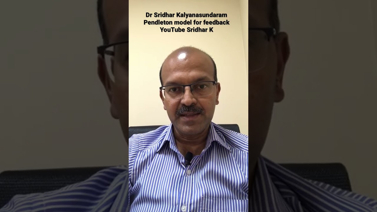 Pendleton model for feedback. #shorts #feedback #communication # ...