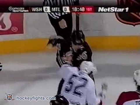 Brian Sutherby vs Craig Rivet Jan 25, 2003