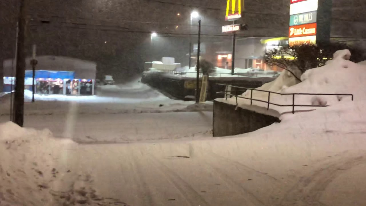 VERY HEAVY Snow in Pullman, WA - 2/28/19 - YouTube