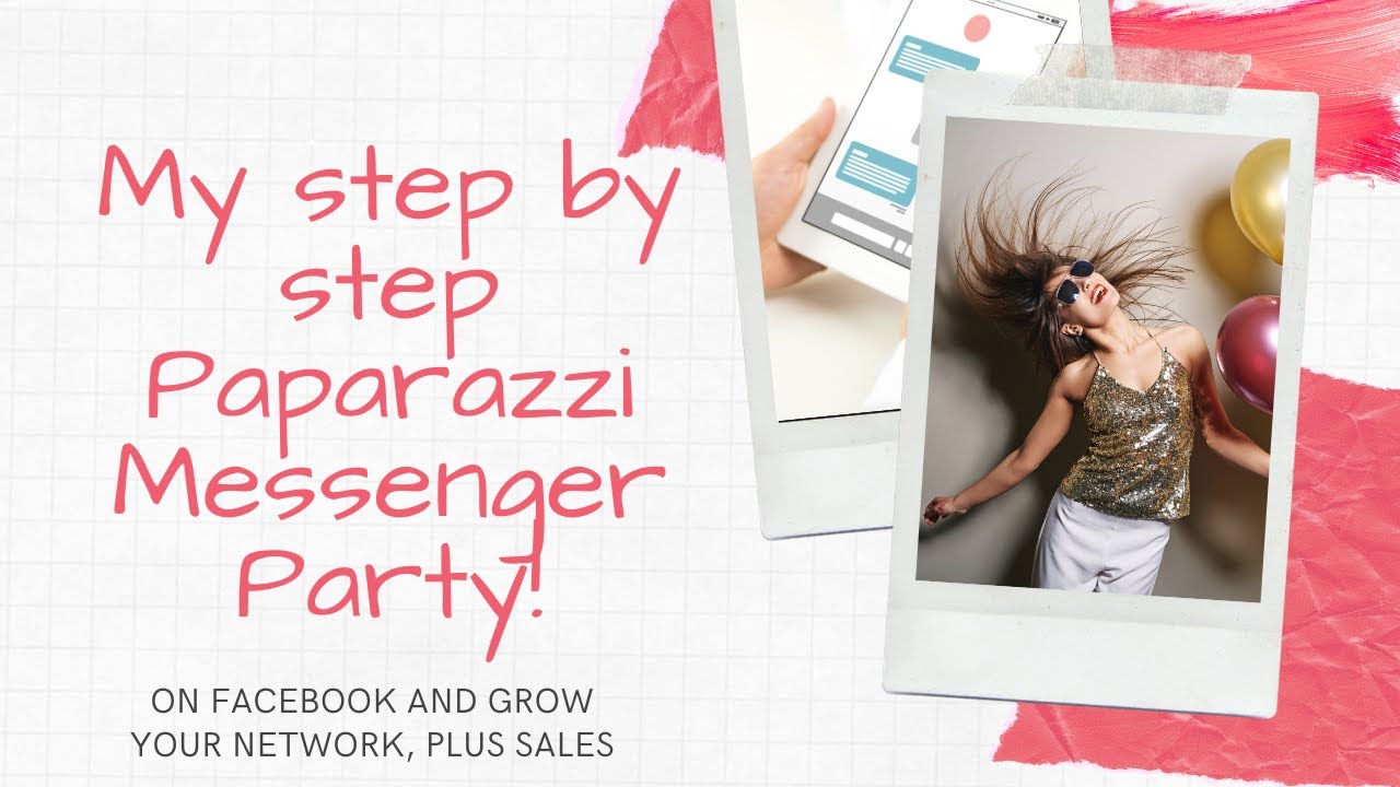 How to do Paparazzi Messenger Party in 2021 - YouTube