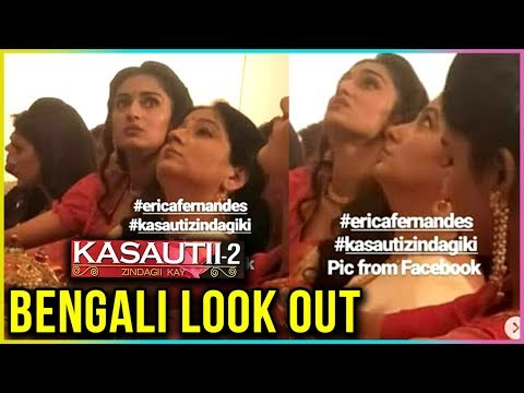 Ericka Fernandes NEW BENGALI Look From Kasautii Zindagii Kay 2 Set Out!