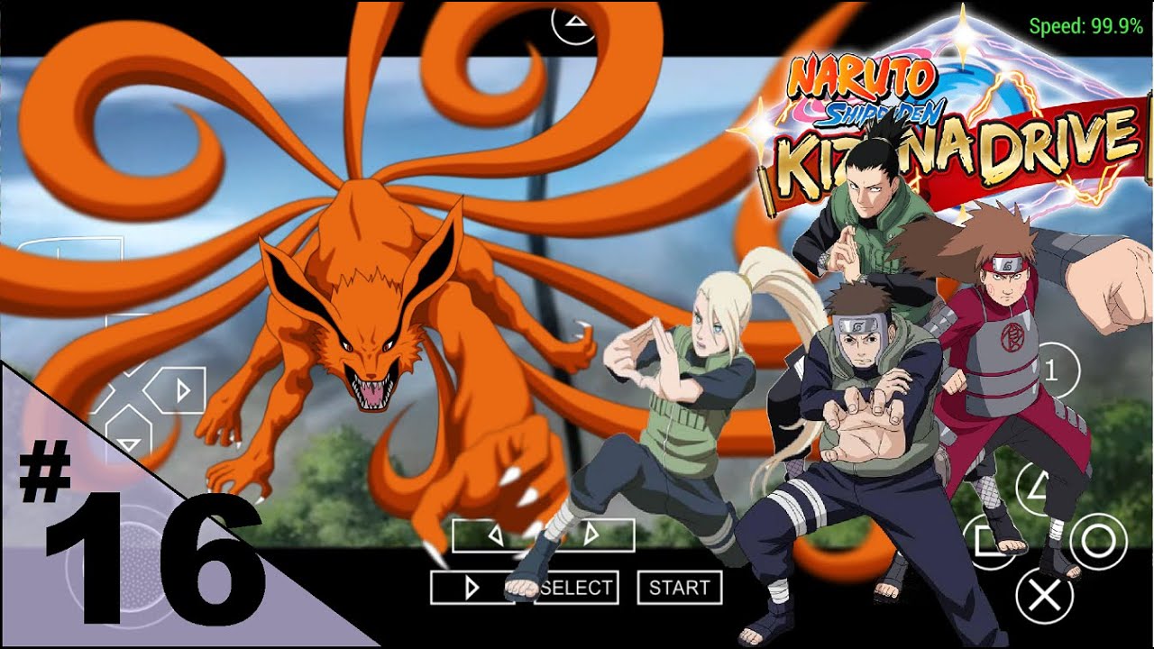 Naruto Shippuden : Kizuna Drive | Scenario Mission | Chapter 16 (PSP ...