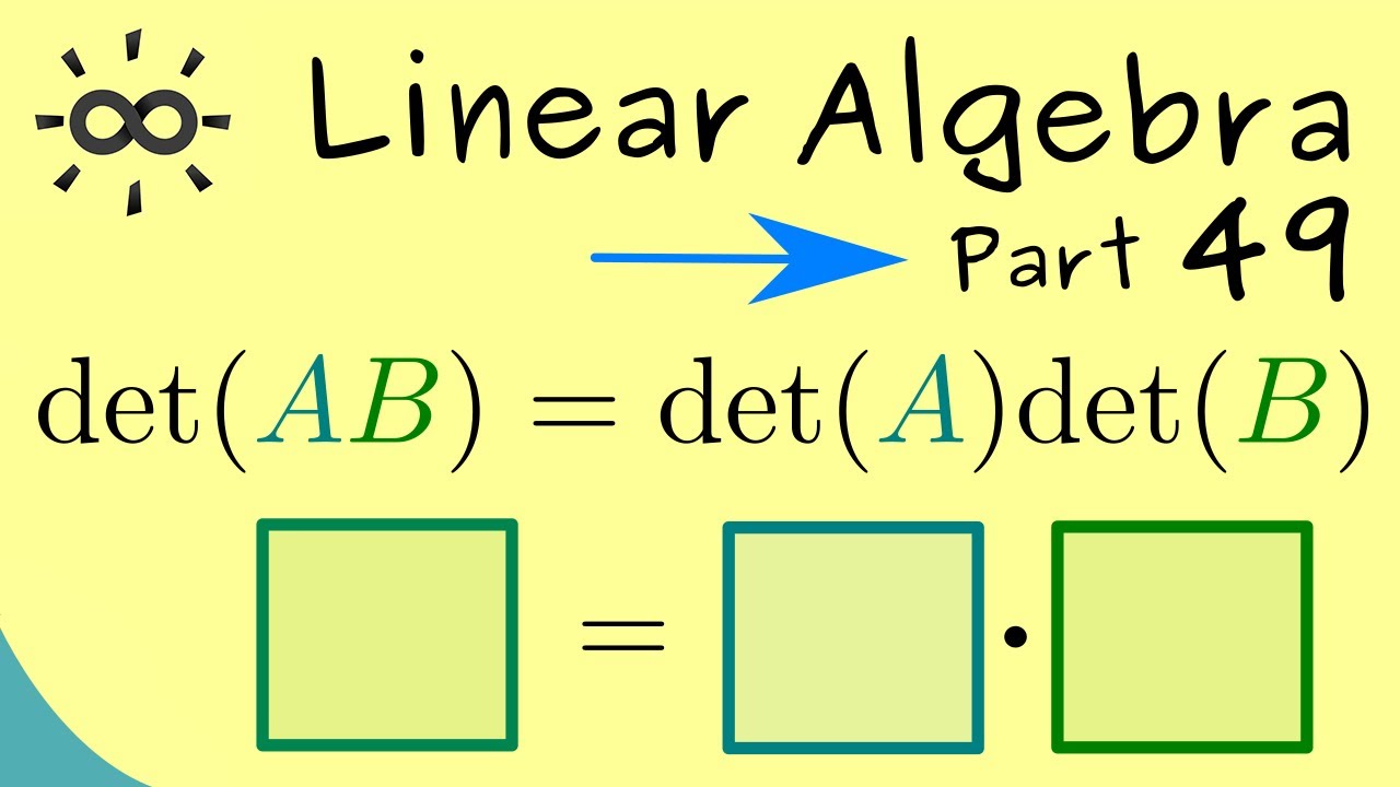 Linear Algebra 49 | Formulas for Determinants - YouTube