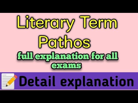 Pathos || Pathos in English Literature|| what is Pathos || Pathos meaning and definition - YouTube
