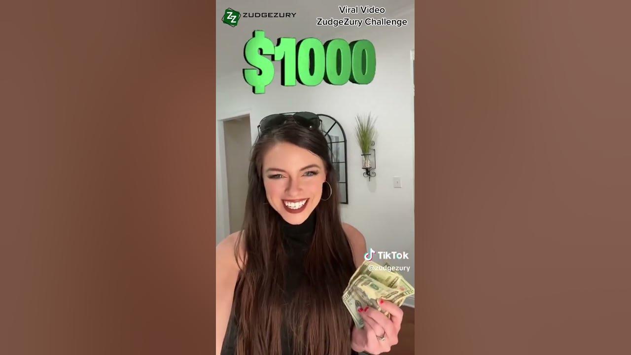 $1000 ZudgeZury Viral Video Challenge - YouTube