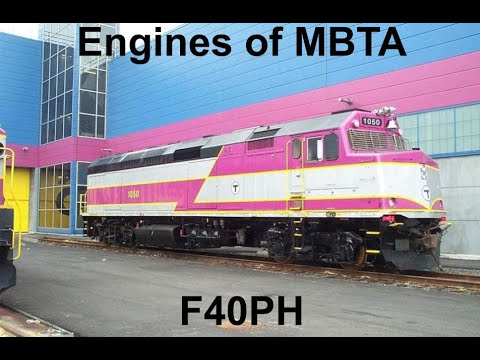 Engines of MBTA - EMD F40PH - YouTube