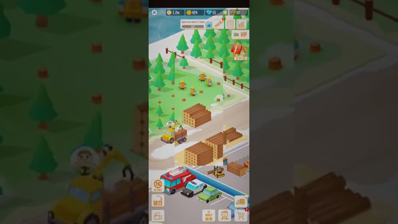 Idle Lumber Inc! MAX LEVEL IDLE LUMBER INC EVOLUTION! Gameplay ...