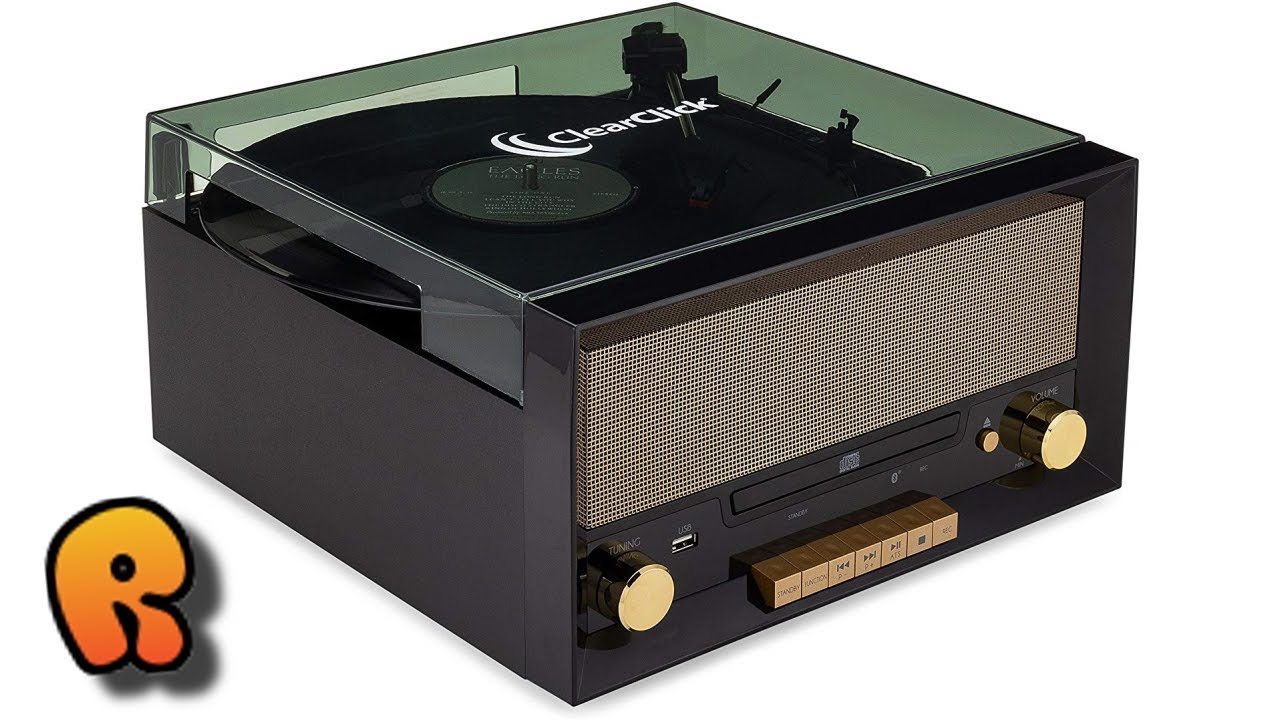 ClearClick All-in-One Turntable Review & Unboxing! Record-ology! - YouTube