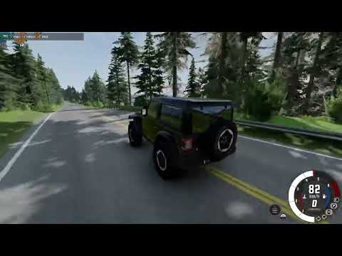 Jeep deluxe rubicon llantas maxxis beamng.drive - YouTube