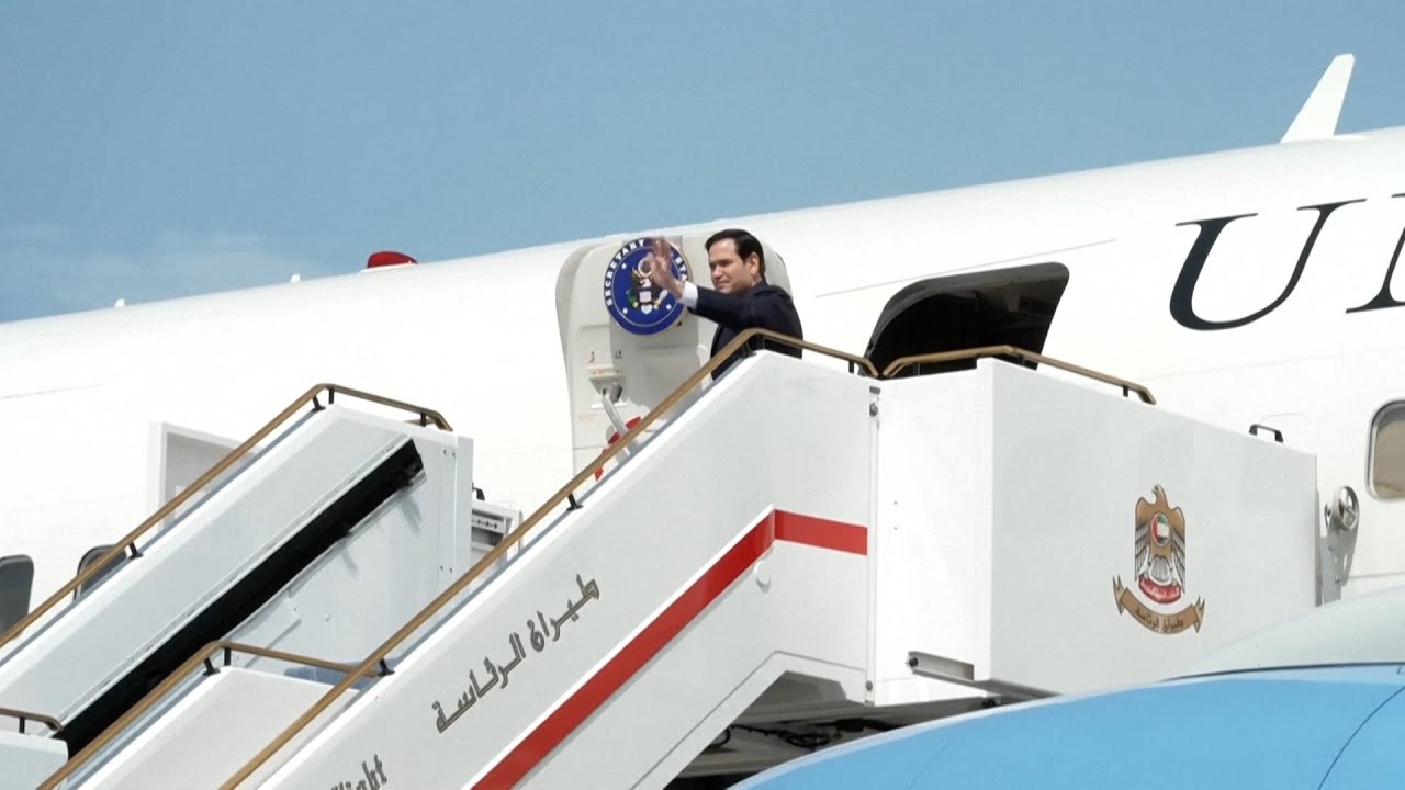 US Secretary of State Marco Rubio leaves UAE | VOA News - YouTube