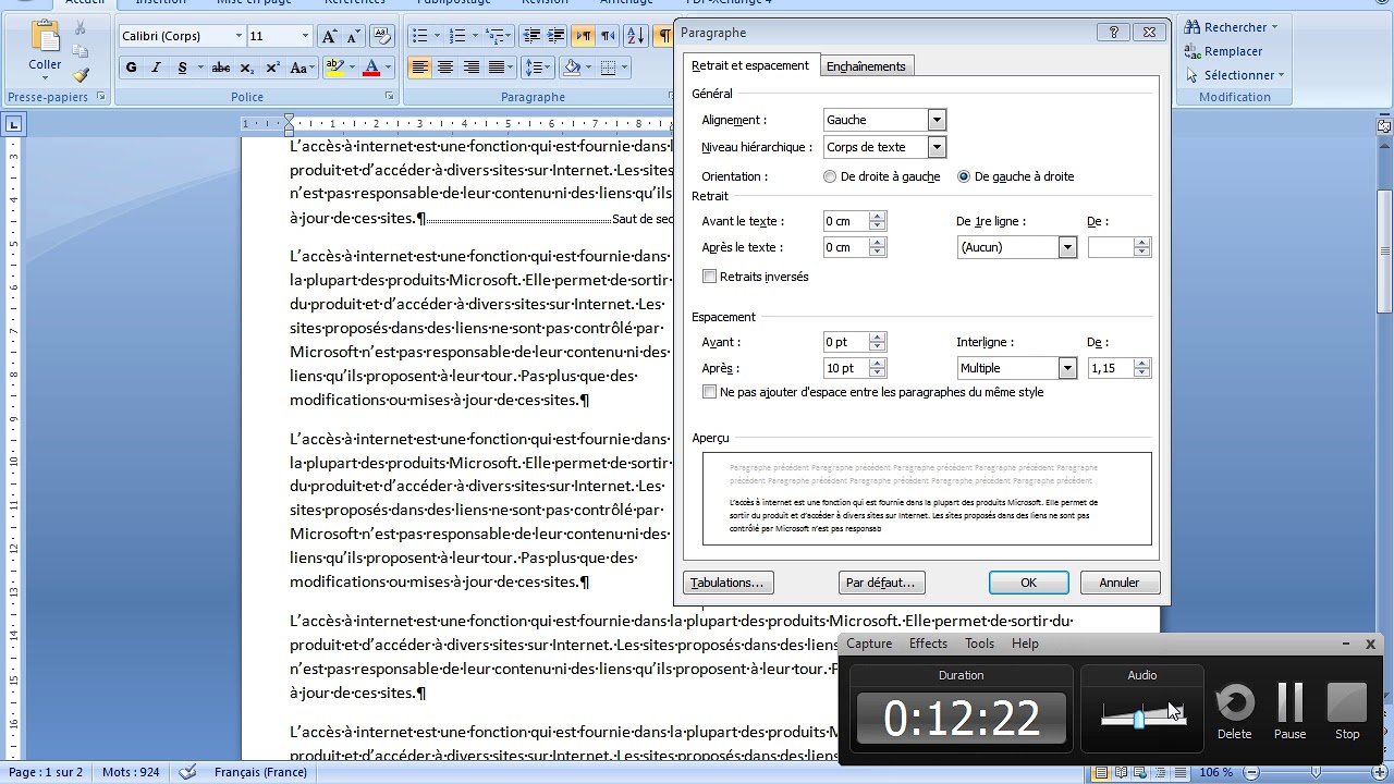 COLONNES DE TYPE JOURNAL (word) - YouTube