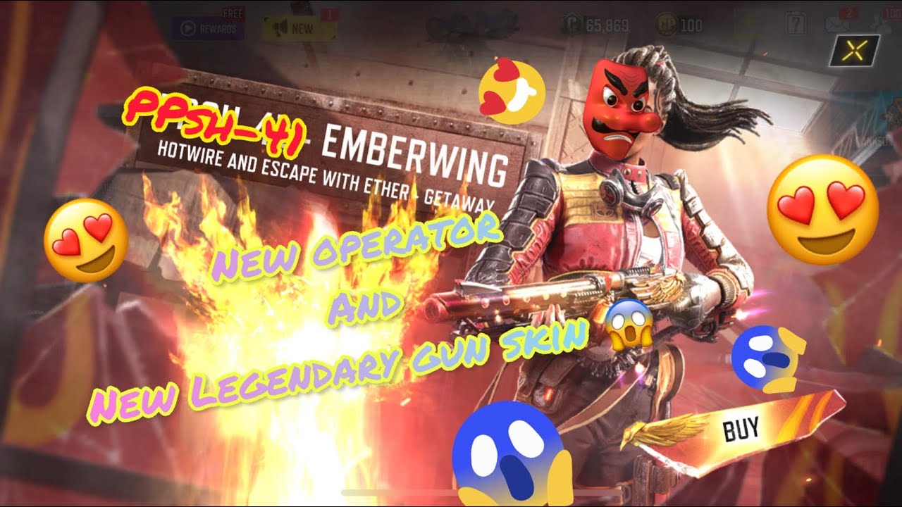 **NEW** Legendary PPSH-41 EmberWing CODM - Can I get lucky ?!?! - YouTube