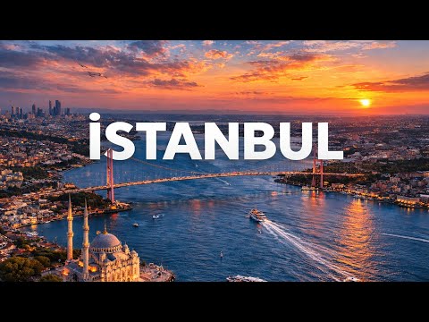 Istanbul Drone Footage 4K | Relaxing Music & Aerial Views