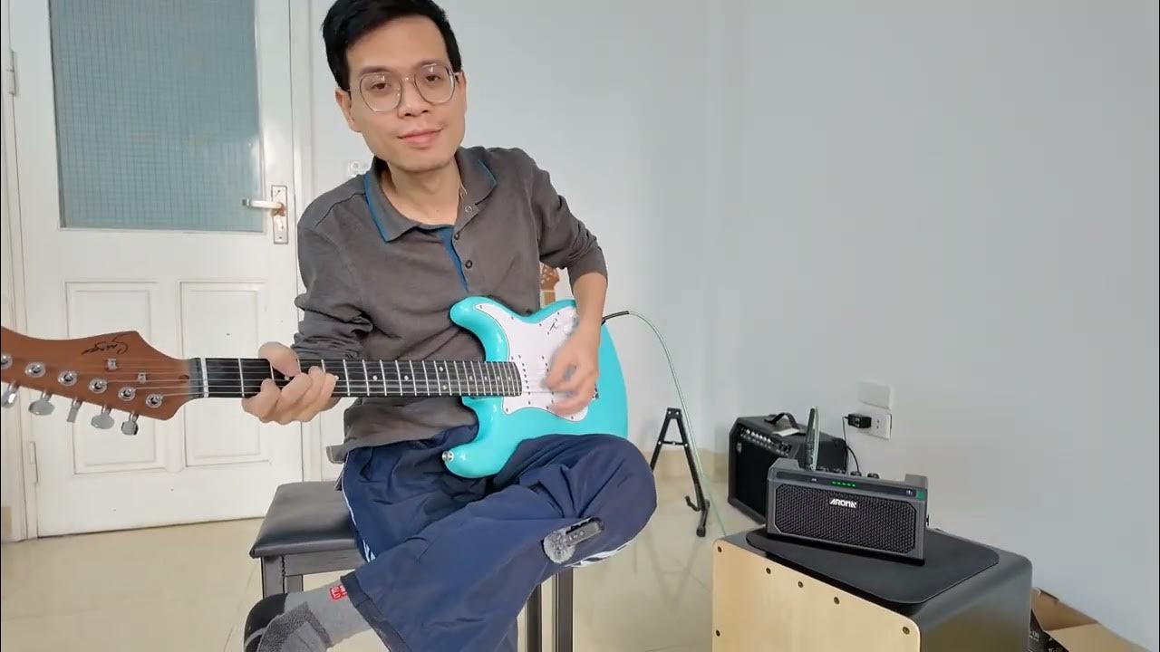 Loa Ampli Guitar Điện Aroma TG-08 | Sound Check - YouTube