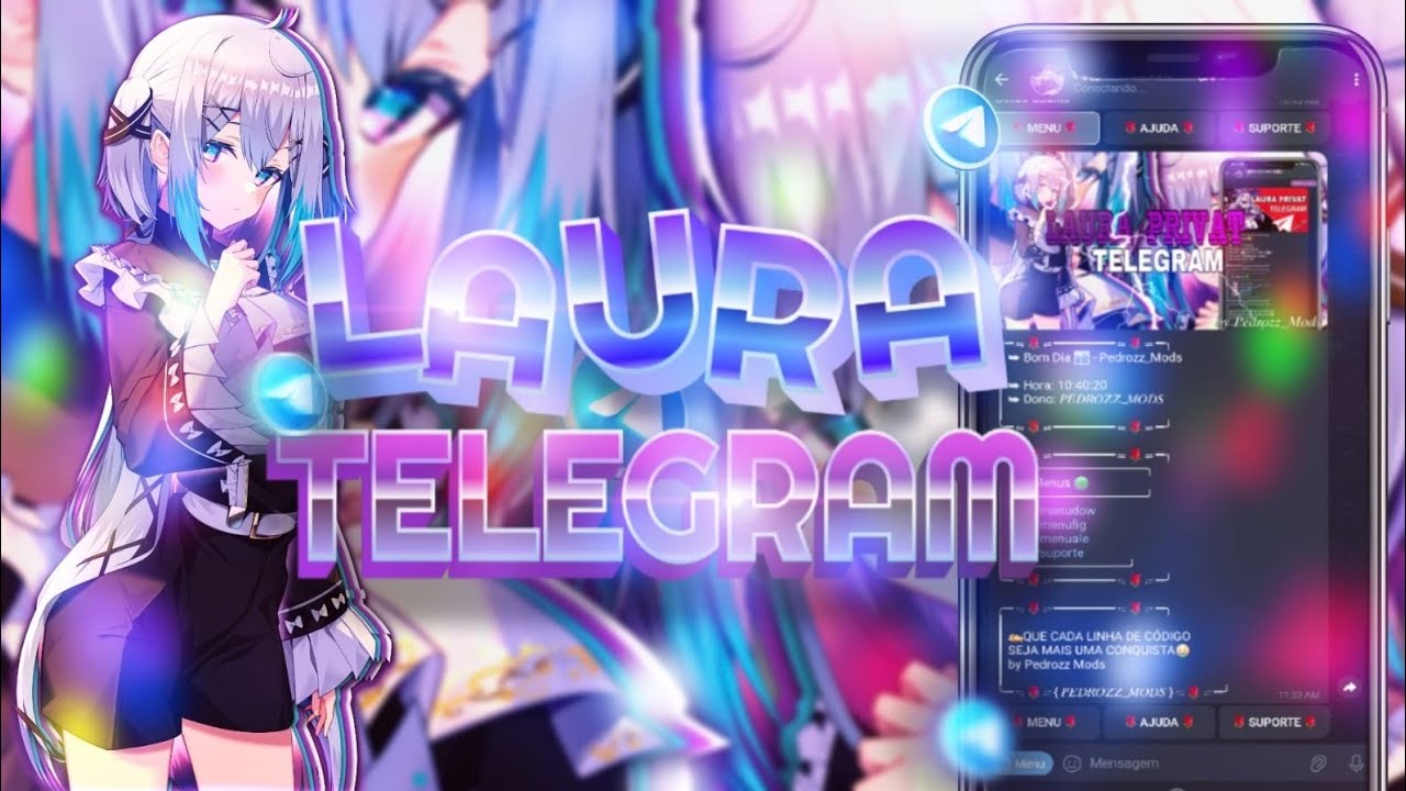𝙻𝚊𝚞𝚛𝚊 𝚃𝚎𝚕𝚎𝚐𝚛𝚊𝚖 𝑨𝒕𝒖𝒂𝒍𝒊𝒛𝒂𝒄𝒂𝒐 𝒅𝒂 𝒗𝒆𝒓𝒔𝒂𝒐 𝒅𝒂 𝒍𝒂𝒖𝒓𝒂 𝒏𝒐 𝒕𝒆𝒍𝒆𝒈𝒓𝒂𝒎 - YouTube