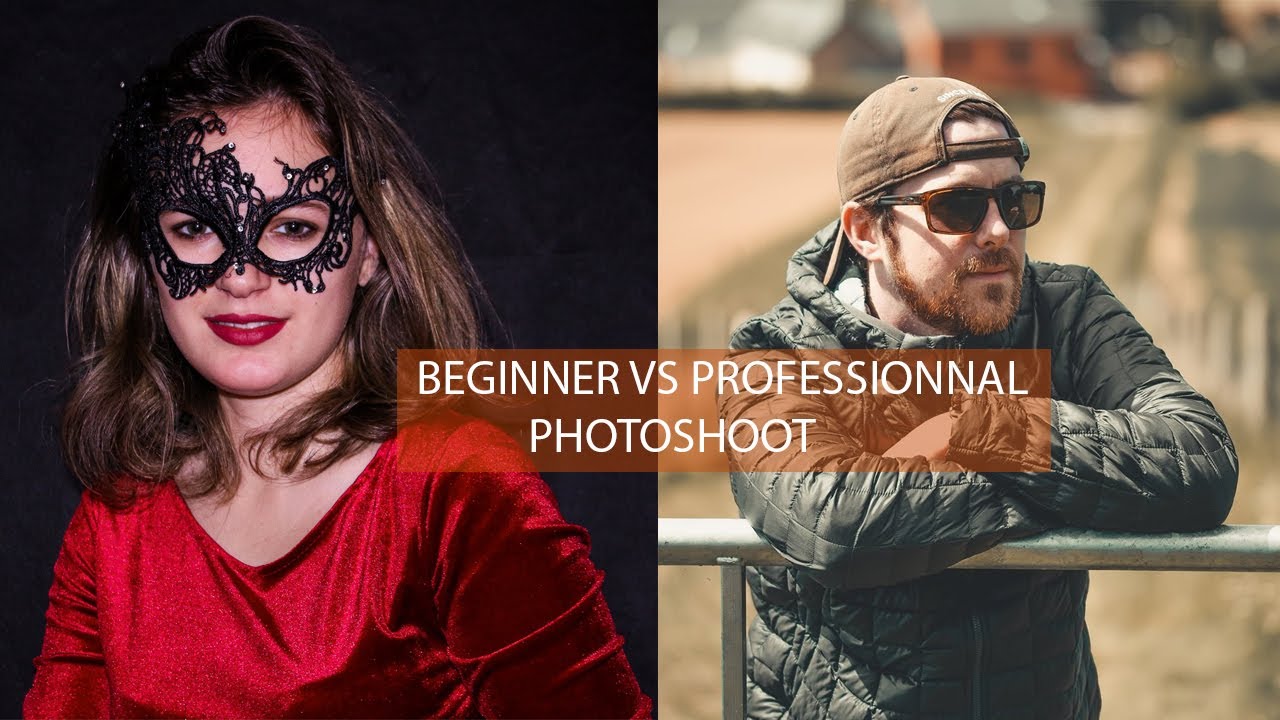 Beginner vs Professional Photo-shoot - YouTube