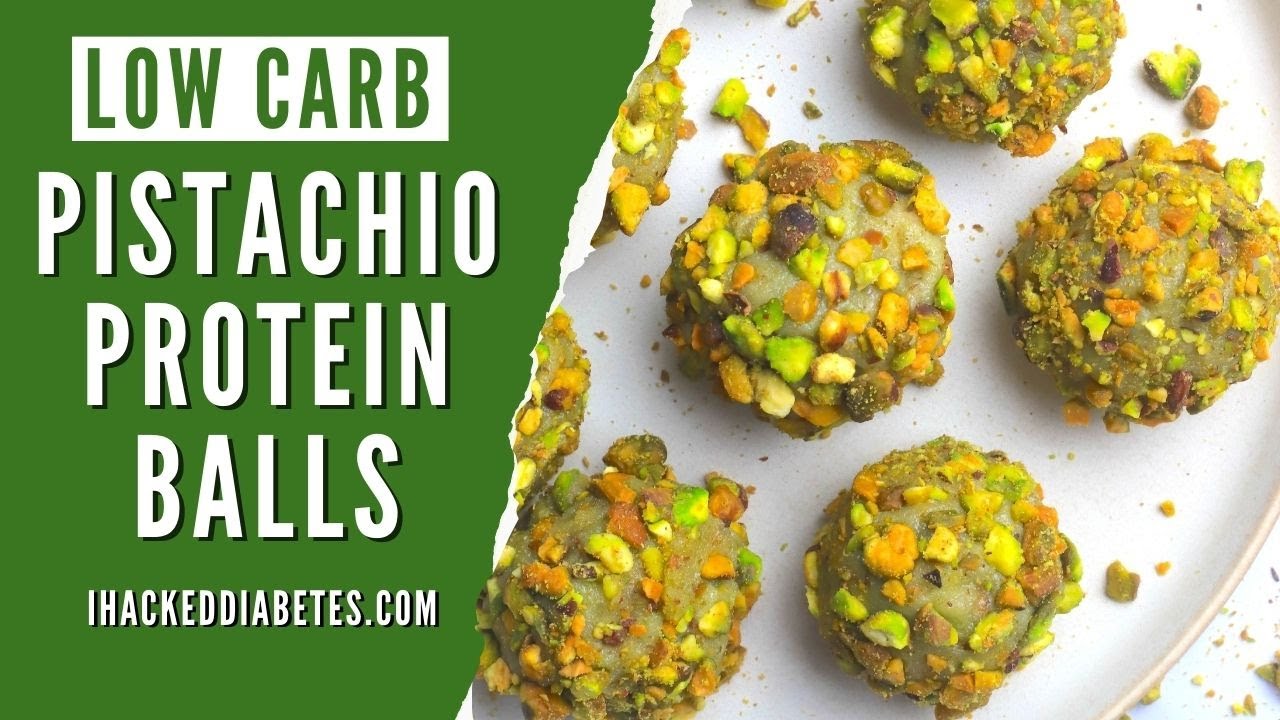 Low Carb Pistachio Protein Balls | Protein Energy Balls Recipe | No ...