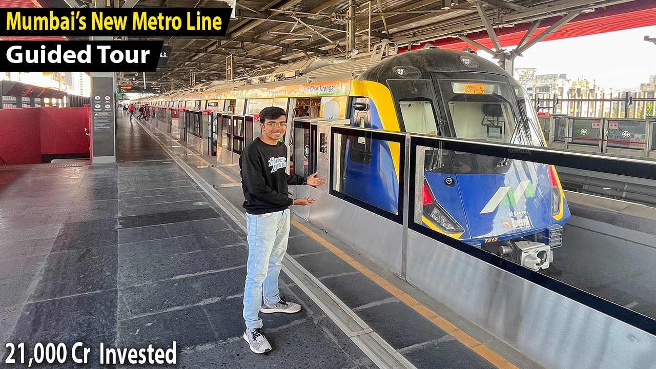 Mumbai Metro New Line - Guided Tour | Routes, Timings, Ticket Price ...