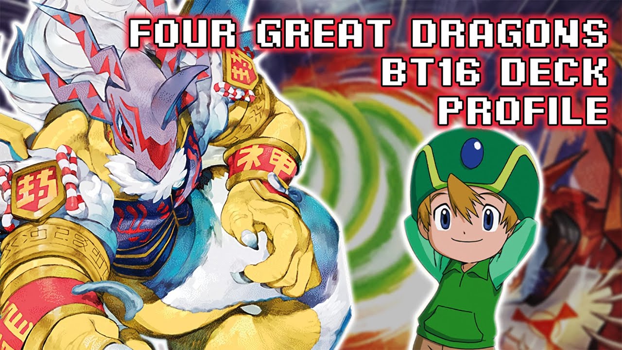 WE SO BACK 🐉 | Four Great Dragons Deck Profile Digimon BT16 - YouTube