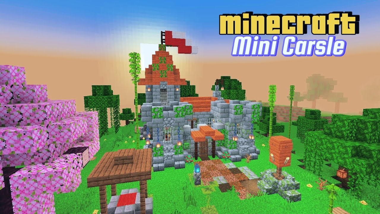 Build a Carsle in Minecraft full tutorial best Carsle 🏠 - YouTube