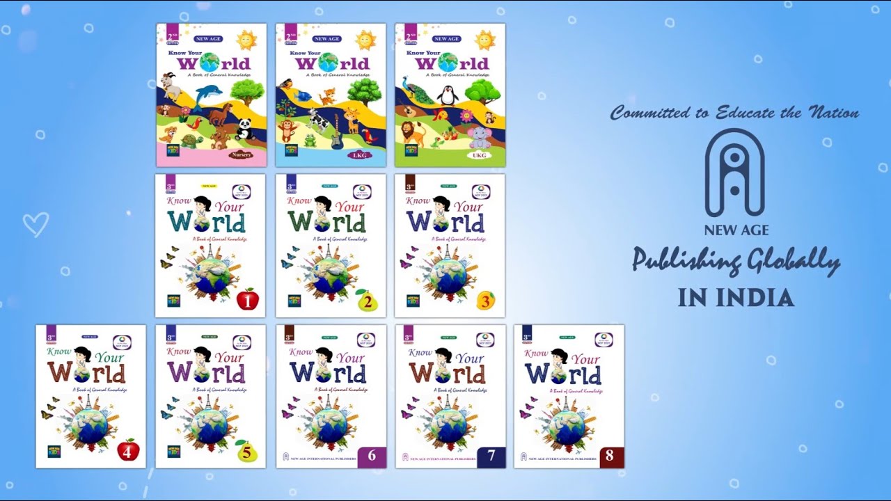 Know Your World | Know Your World For Classes 1 to 8 | New Age ...