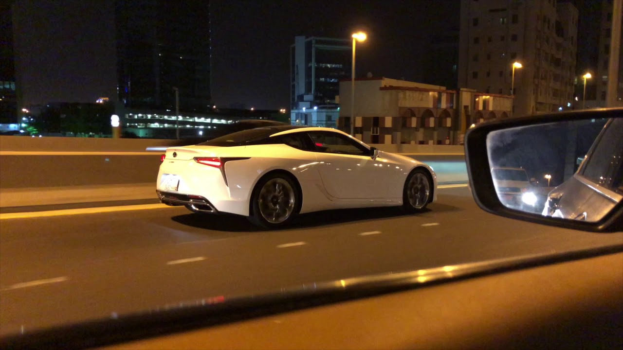 2018 Lexus LC500 Side view rolling shot - YouTube