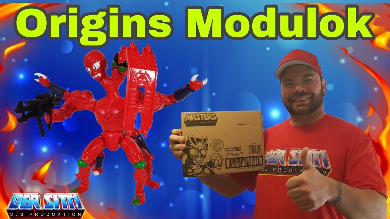 Das Rote Monster / Masters of the Universe Origins Modulok Unboxing ...