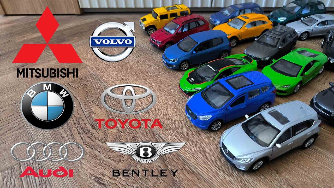 Toy Cars with Logos and Brands || Do You Know Them? - YouTube